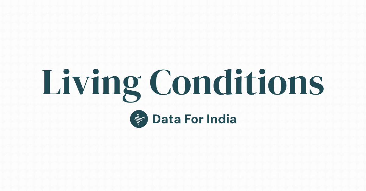 Living Conditions | Data For India